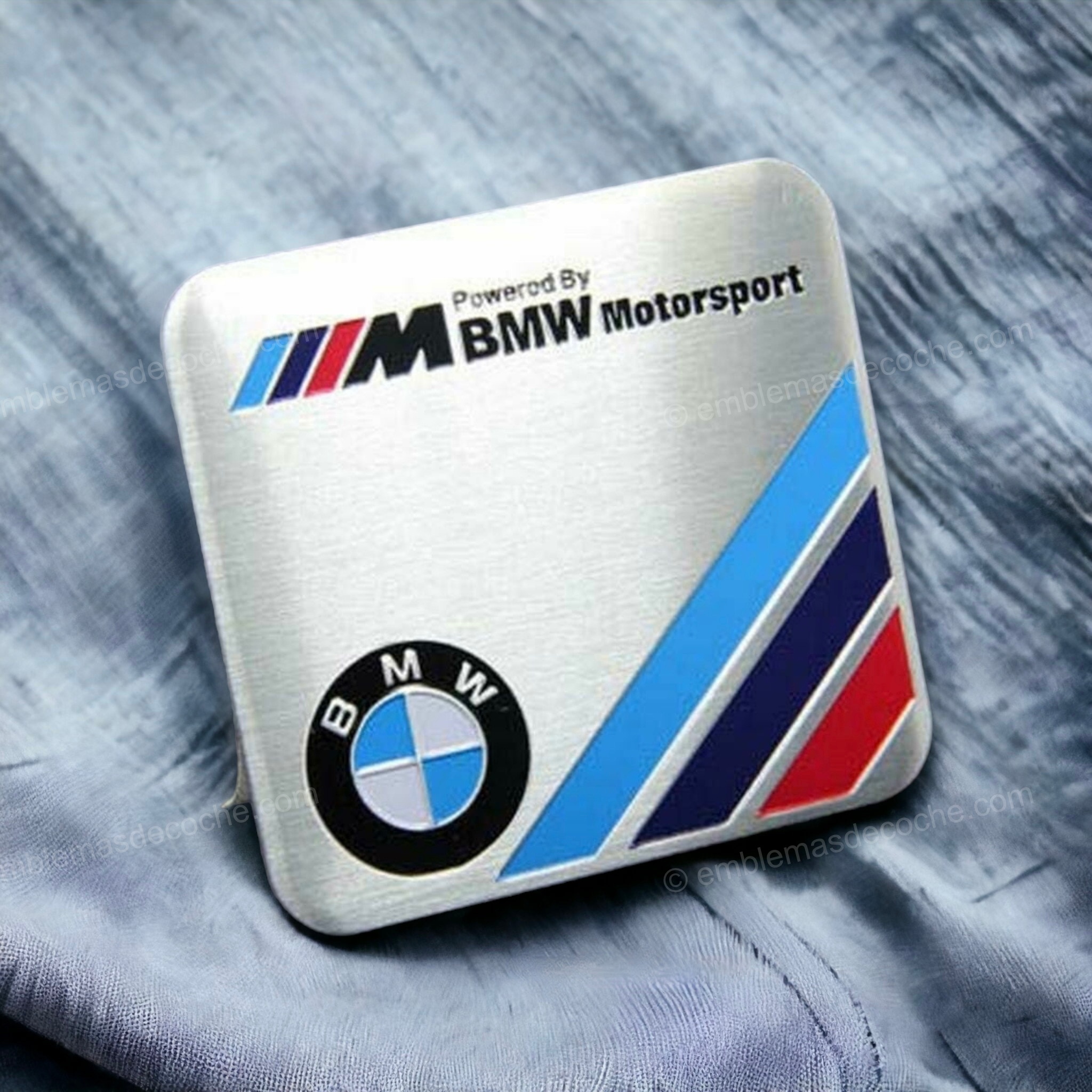 Emblema Logo M Performance Powered By BMW Motorsport